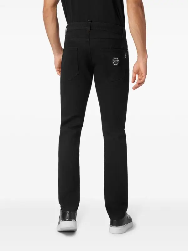 Philipp Plein Straight Supreme Jeans - Black