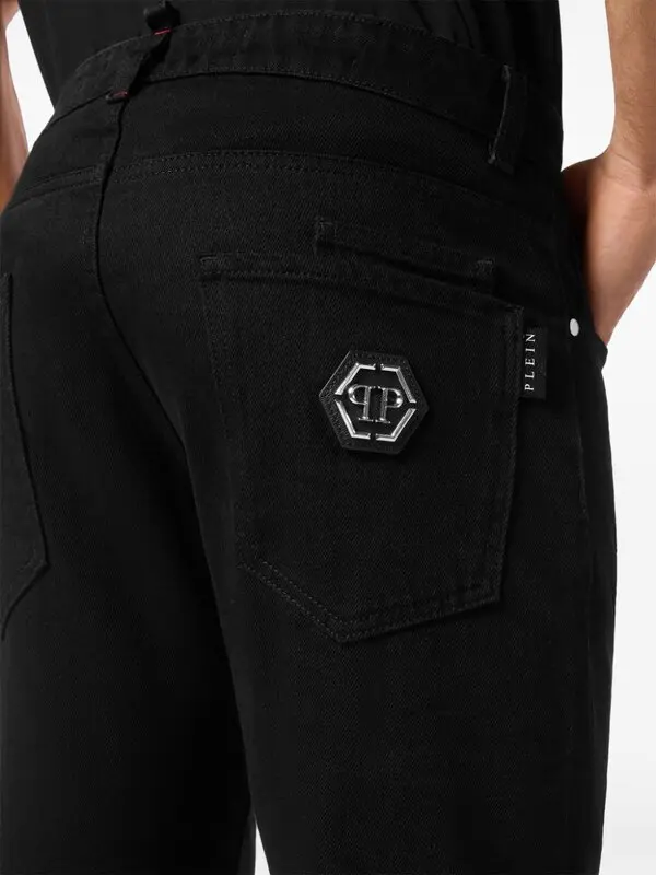 Philipp Plein Straight Supreme Jeans - Black