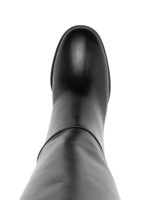 GIANVITO ROSSI 60mm Santiago Boots - Black
