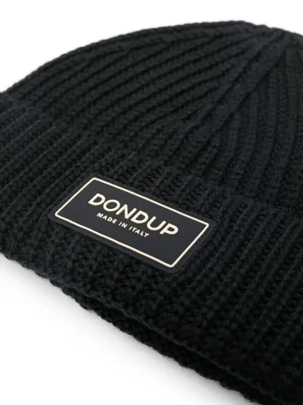 DONDUP Logo-patch Beanie