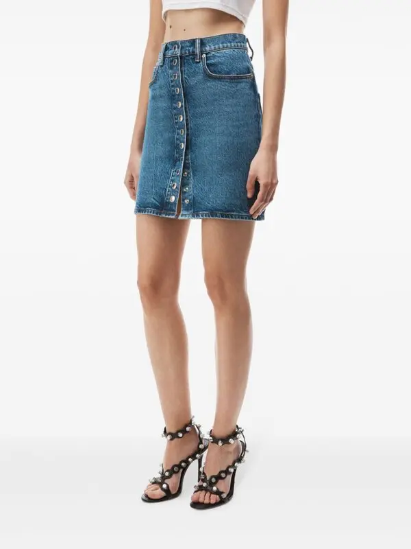 Alexander Wang Denim Mini Skirt
