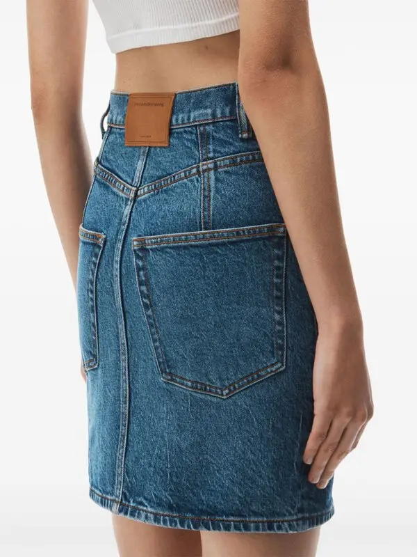 Alexander Wang Denim Mini Skirt