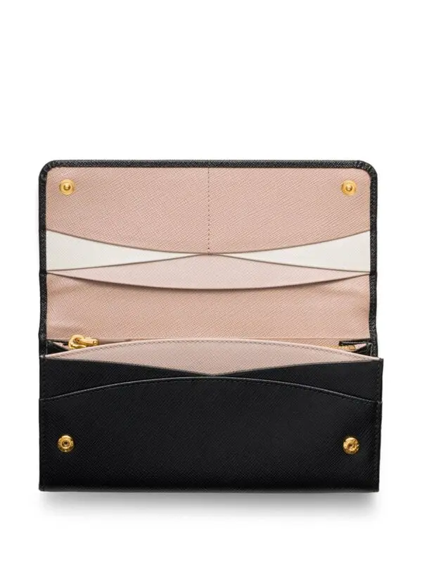 Prada Large Saffiano Leather Wallet