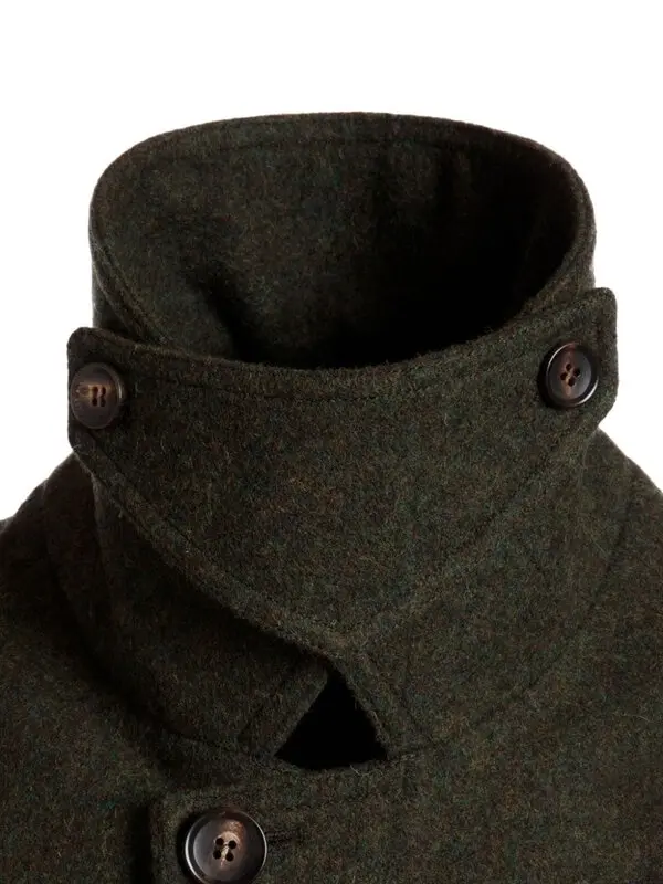 Bally Wool Coat - Green