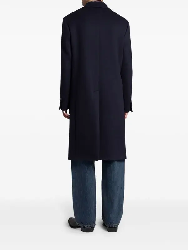 Etro Cashmere Knee-length Coat - Blue