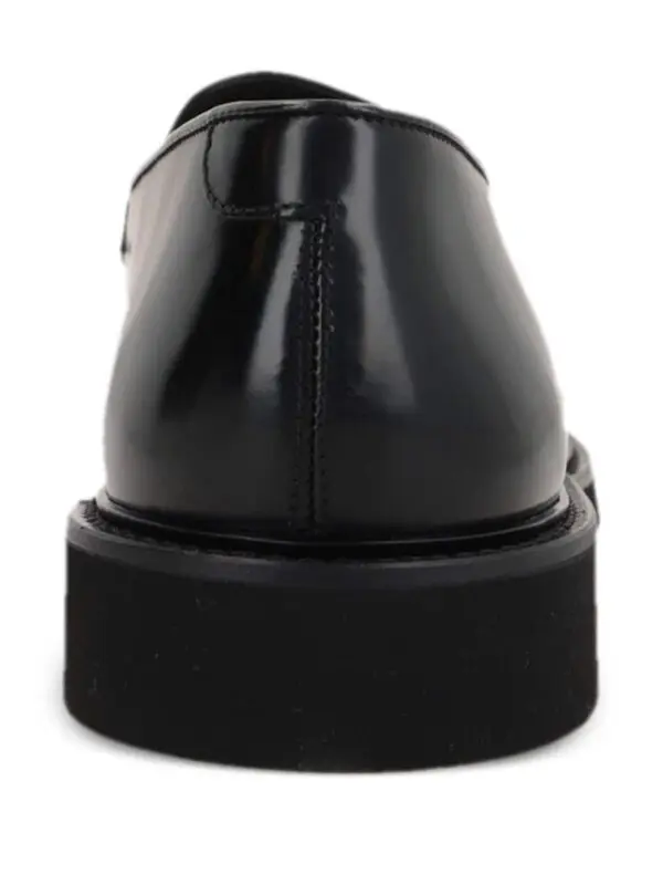 DOUCAL'S Leather Loafers - Black