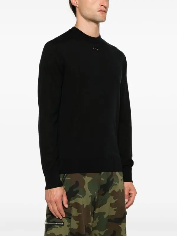 DIESEL Oval-d Embroidered Sweater