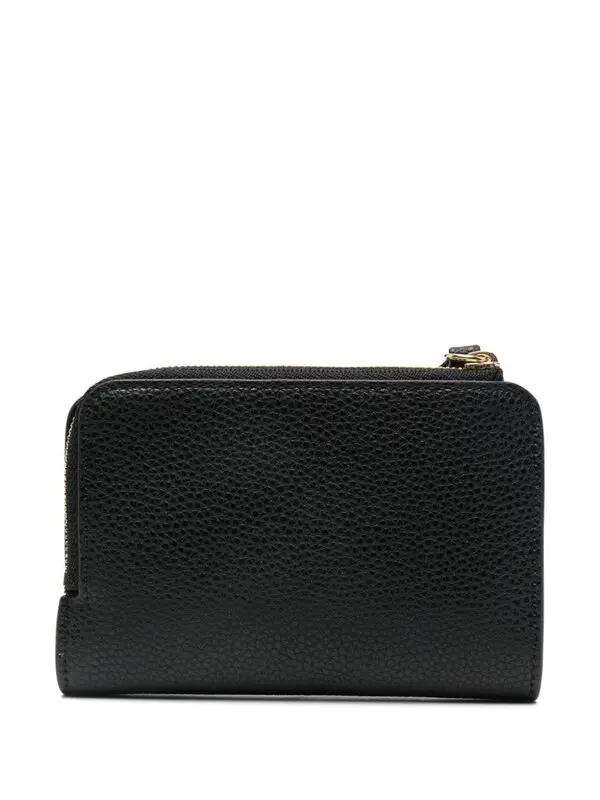 Emporio Armani Logo-debossed Wallet - Black