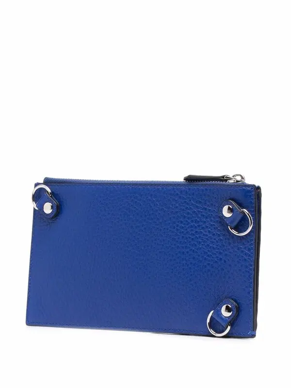 Fendi Logo-plaque Shoulder Bag - Blue
