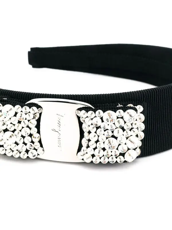 FERRAGAMO Crystal-embellished Headband