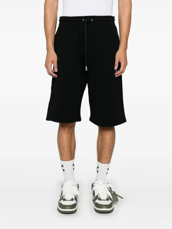 Off-White Embroidered-motif Track Shorts