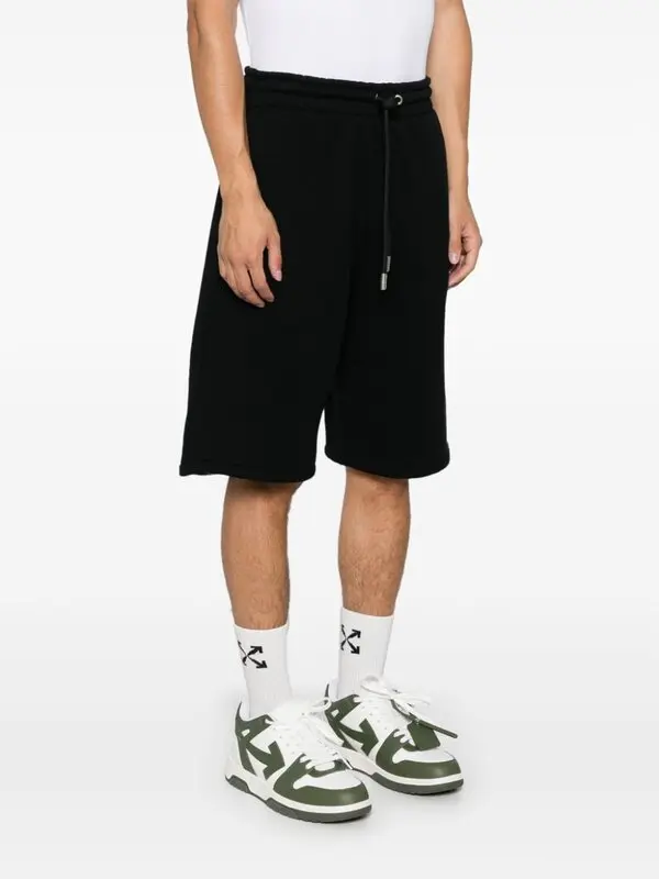 Off-White Embroidered-motif Track Shorts
