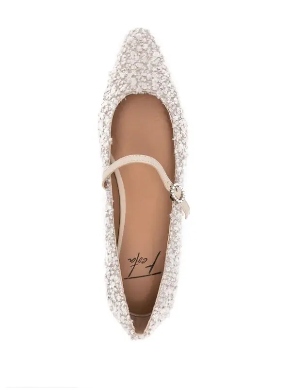 Roberto Festa Icaro Ballerina Flats - Neutrals
