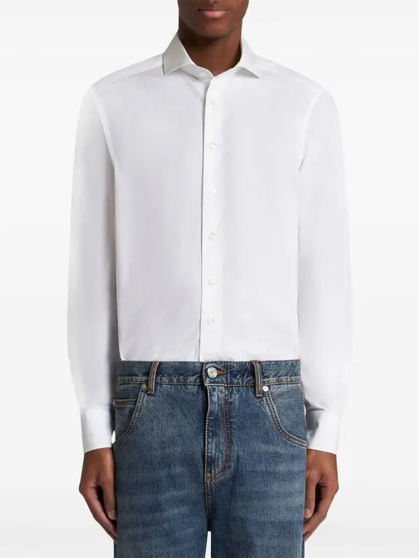 Etro Cotton Shirt - White
