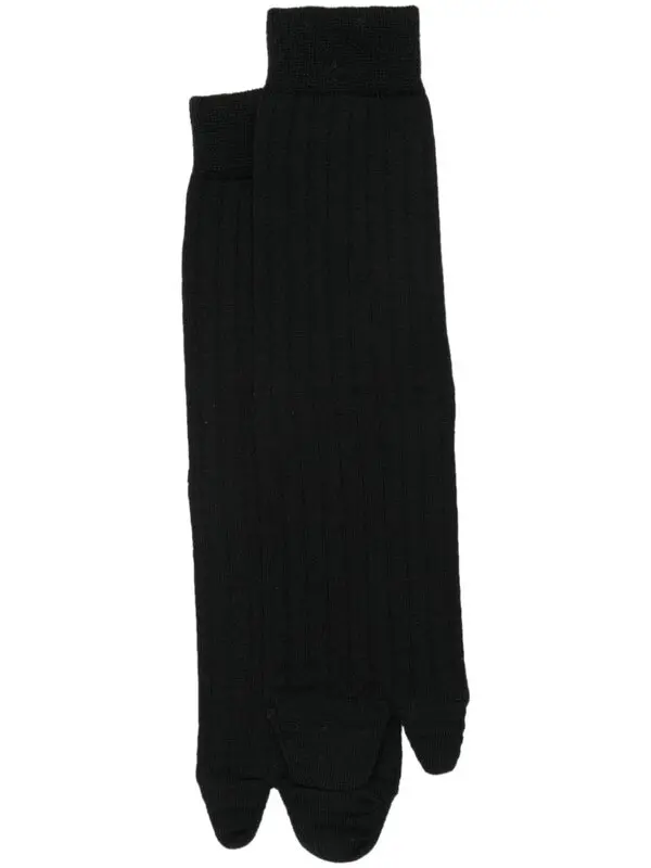 MAISON MARGIELA Tabi Split-toe Socks - Black