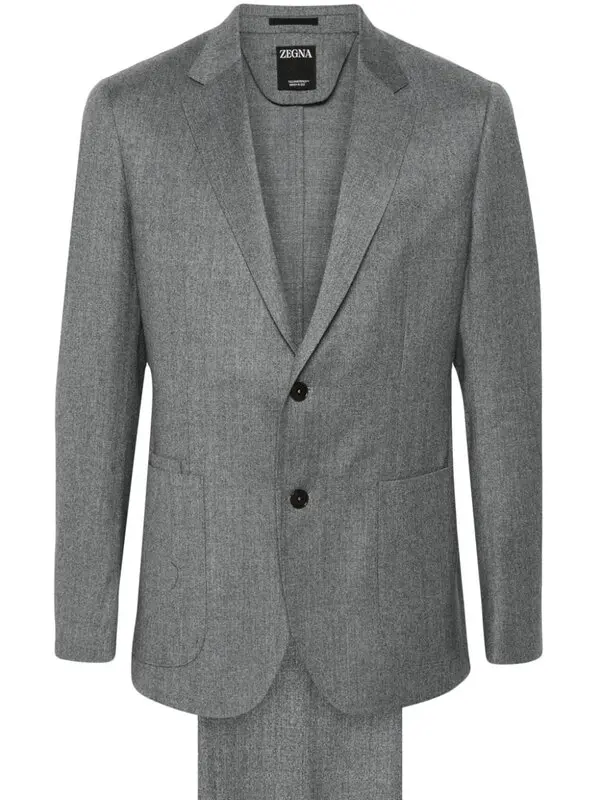 Zegna Wool Suit - Grey