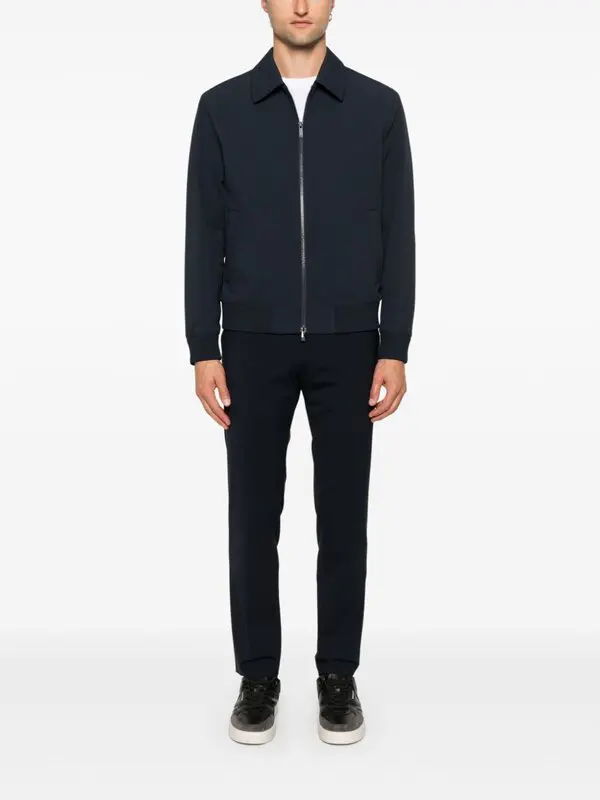 BOSS Virgin Wool Blend Tapered Trousers