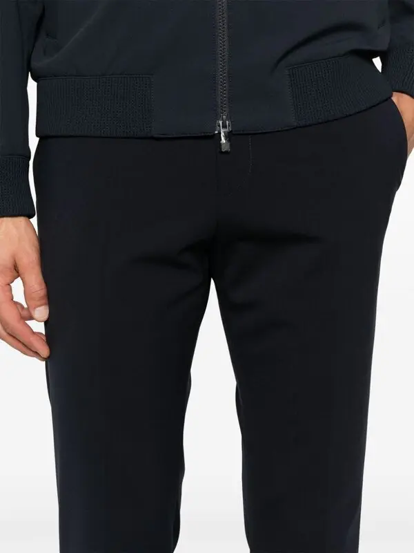 BOSS Virgin Wool Blend Tapered Trousers