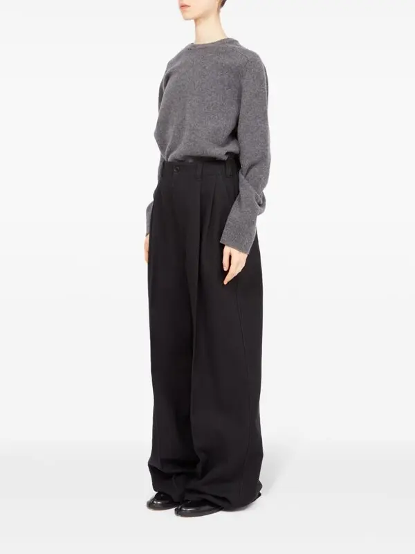 MAISON MARGIELA High-waisted Wide-leg Trousers