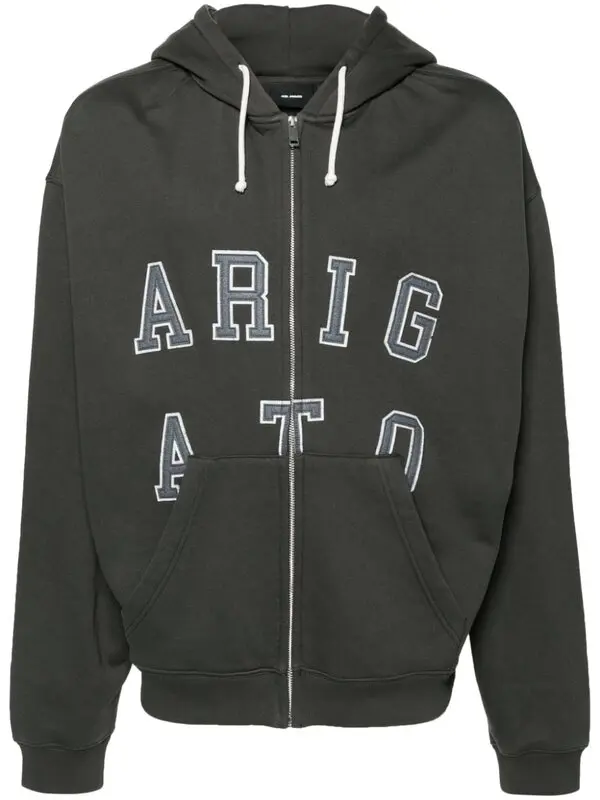 Axel Arigato Legend Zip-up Hoodie - Grey