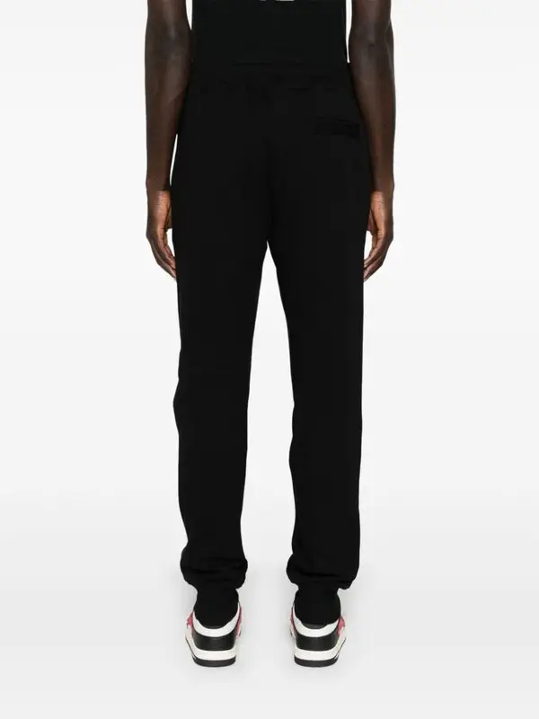 Versace Logo-patch Cotton Track Pants