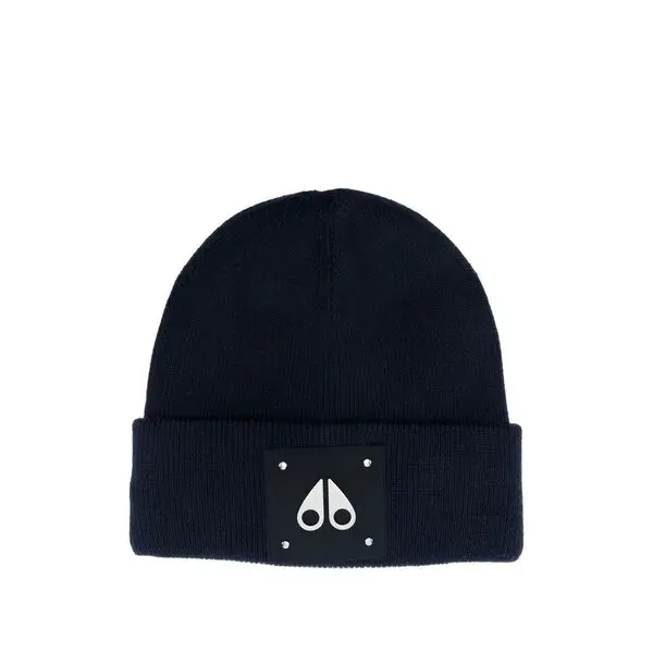 Moose Knuckles Beanie Hat - Blue