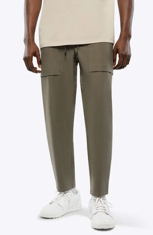 CUTS Icon Pull-on Crop Stretch Pants - Tea Leaf