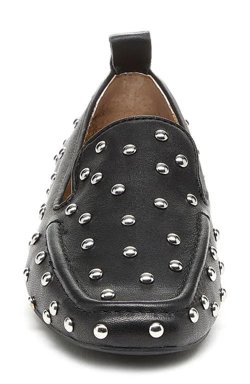 KELSI DAGGER BROOKLYN Finley Studded Flat - Black