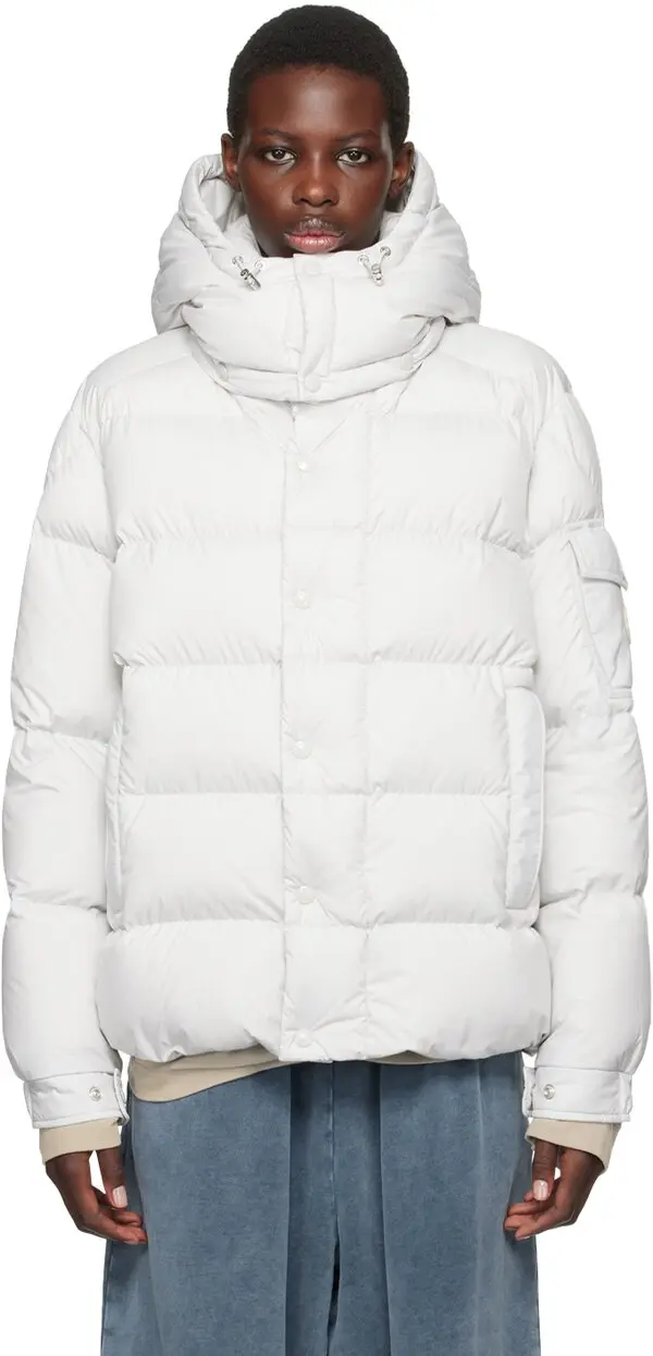 Moncler Maya 70 Jacket 90d Grey Editorialist