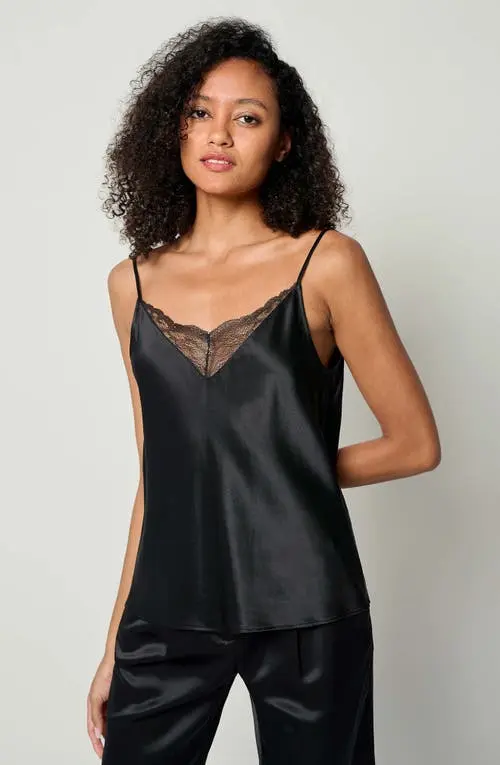 Lilysilk V-neck Lace Silk Camisole
