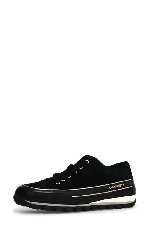CANDICE COOPER Janis Striped Sneakers - Black