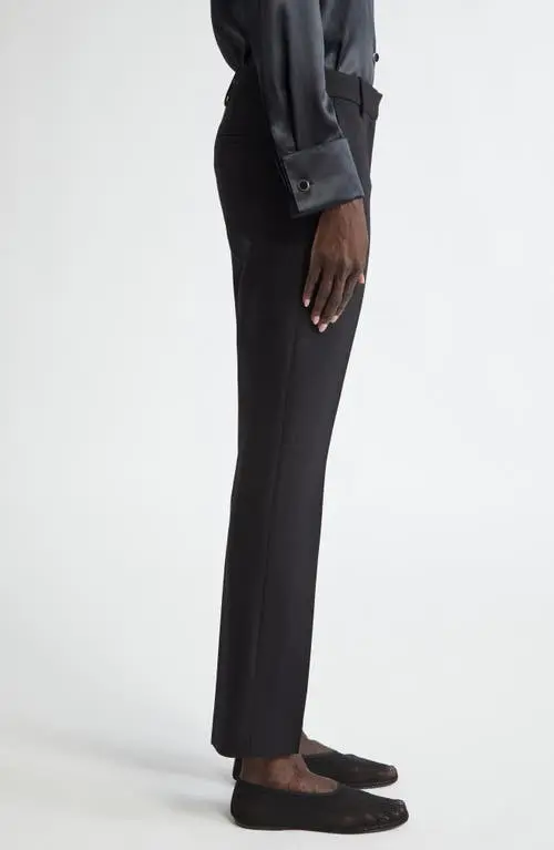 Lafayette 148 New York Manhattan Stretch Wool Trousers