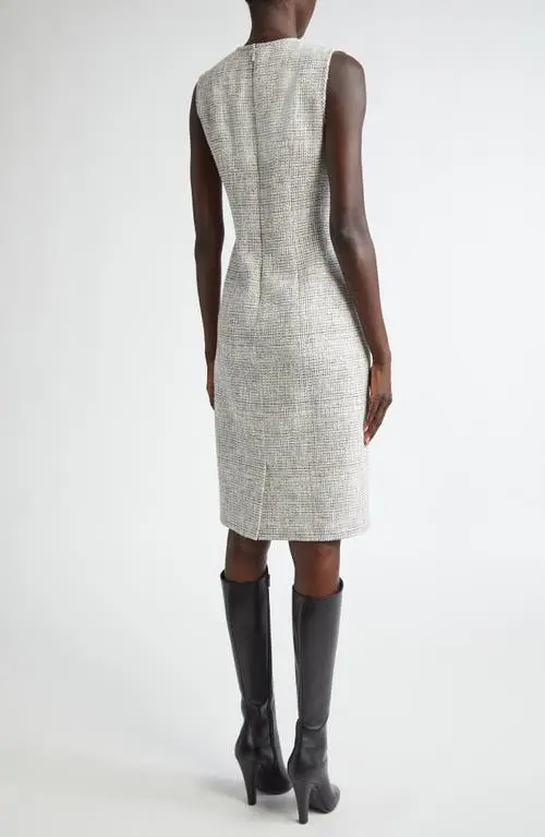 Lafayette 148 New York Harpson Sleeveless Tweed Dress