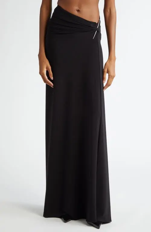 GRACE LING Pierced Dagger Maxi Skirt
