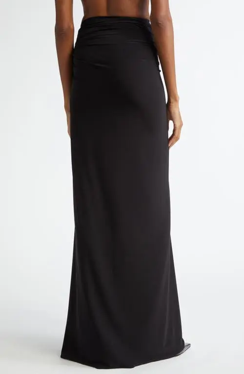 GRACE LING Pierced Dagger Maxi Skirt