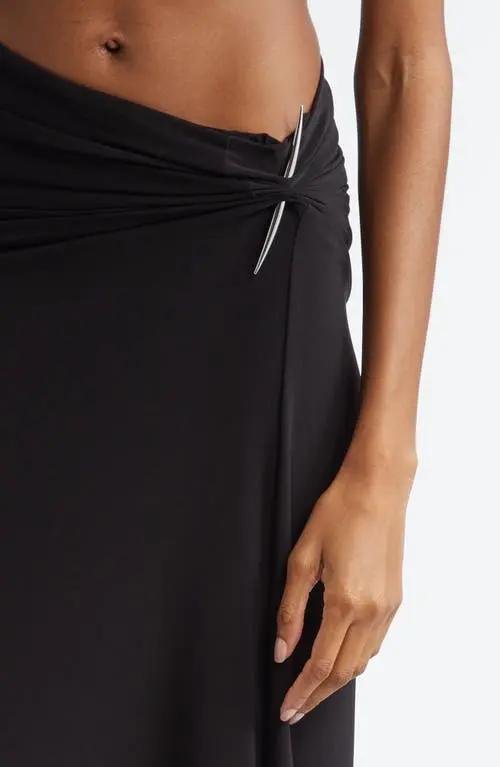GRACE LING Pierced Dagger Maxi Skirt