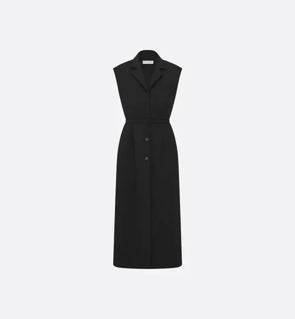 Dior Mid-Length Blazer Dress - Black | Editorialist