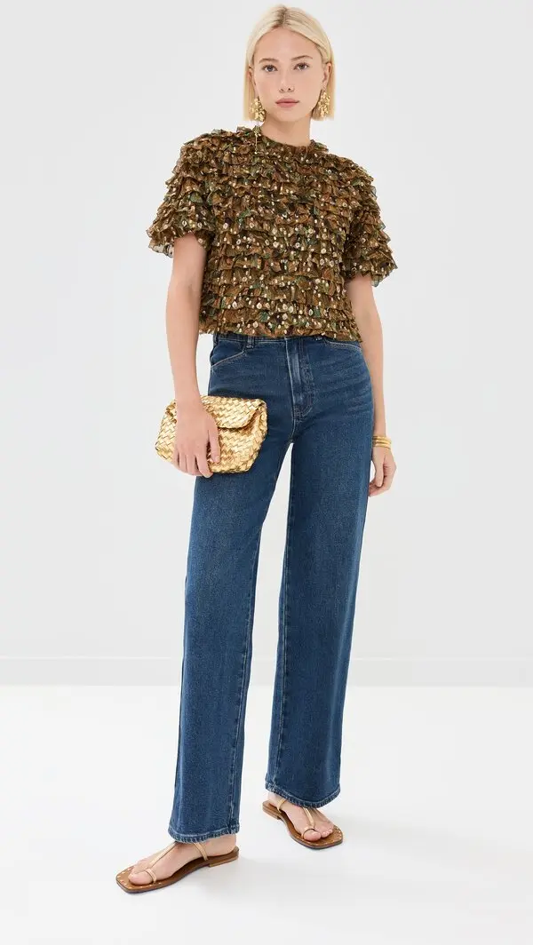 Paige Sasha Jolene Pocket Jeans