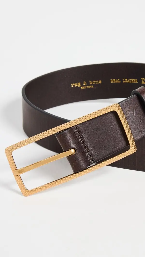 Rag & Bone Rebound Leather Belt