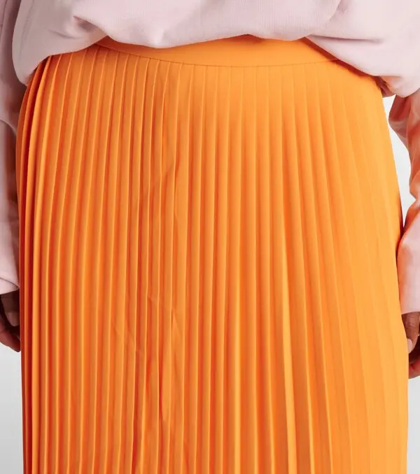 Dries Van Noten Midi Skirt - Orange