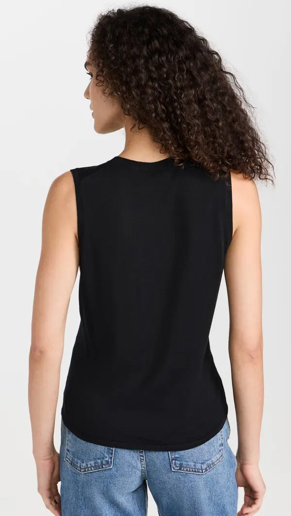 Theory Crew Neck Shell Top