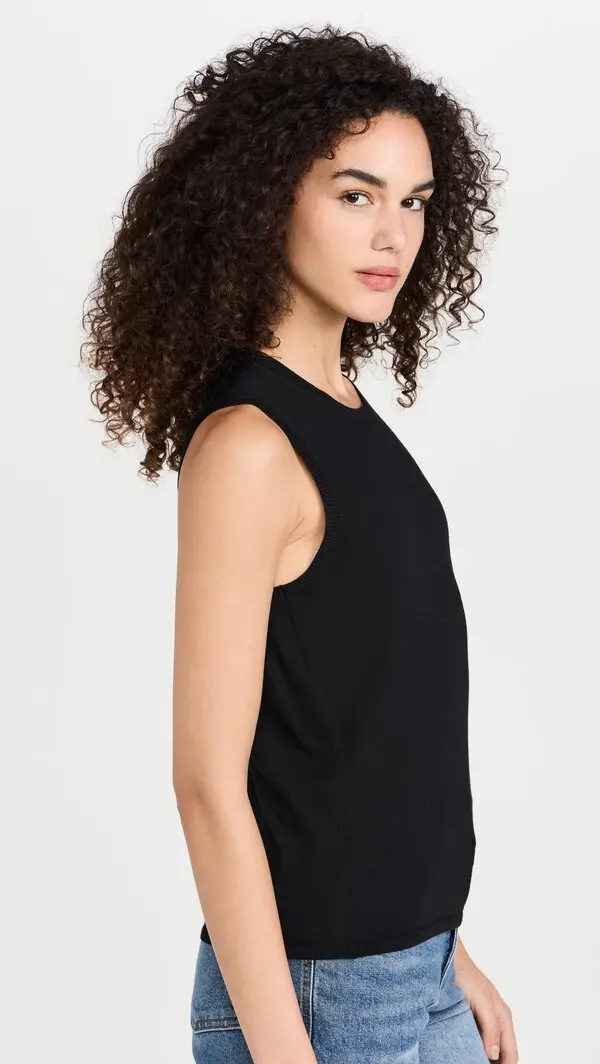 Theory Crew Neck Shell Top