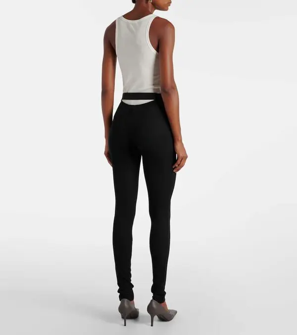 Acne Studios Logo Leggings