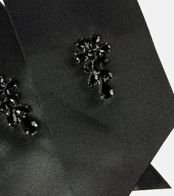 Simone Rocha Embellished Bow Barrette