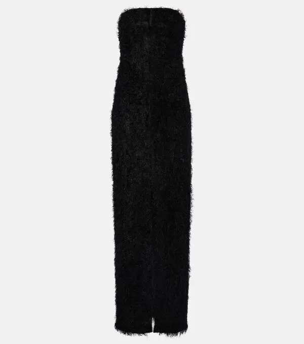 TOTEME Strapless Fil Coupé Maxi Dress