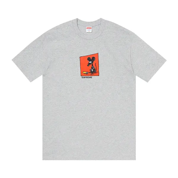 Supreme Mouse Tee 'heather - Grey