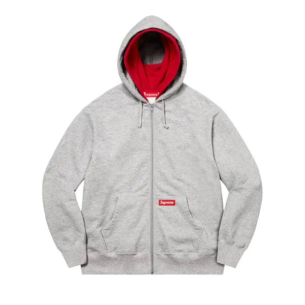 Supreme Double Hood Facemask Zip Up Hooded Sweatshirt
