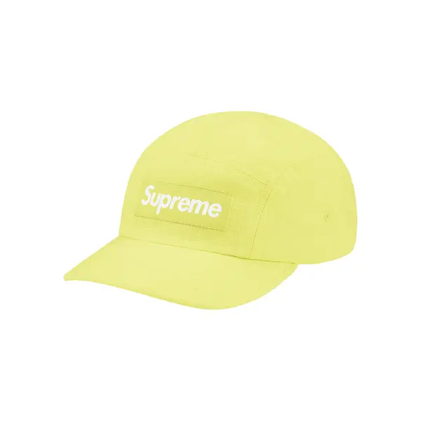 Supreme Linen Camp Cap - Green