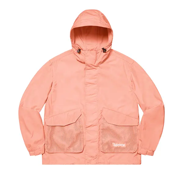 Supreme Mesh Pocket Cargo Jacket - Pink