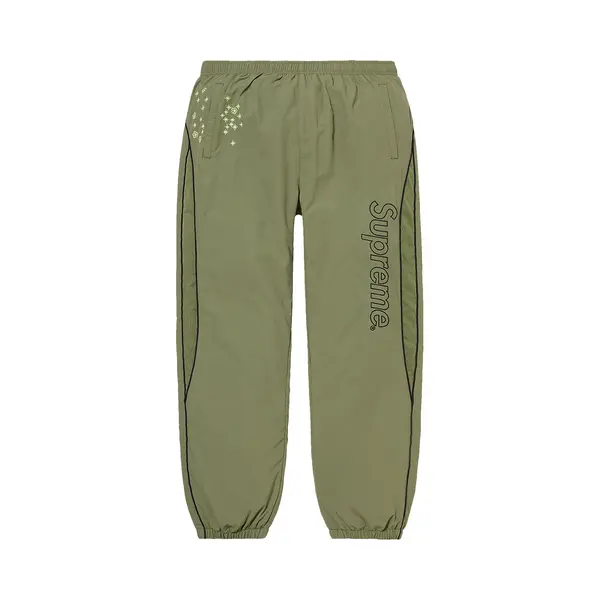 Supreme Aoi Glow-in-the-dark Track Pant 'olive - Green